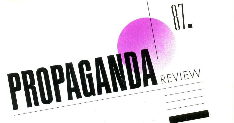 Propaganda Review Issue 1, Volume 1 1987-1988 | Media Alliance