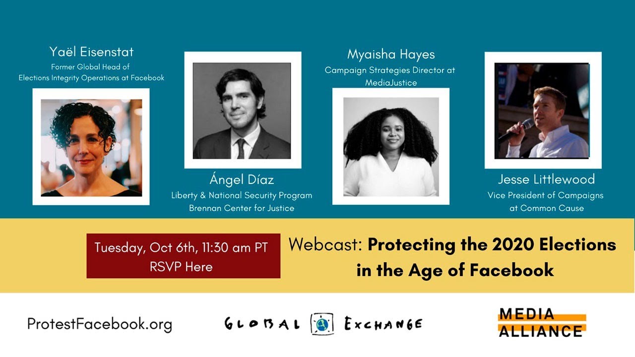 PROTEST FACEBOOK: PROTECTING THE 2020 ELECTIONS IN THE AGE OF FACEBOOK ...
